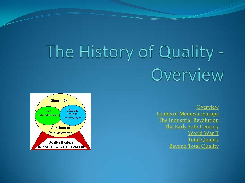 Quality Overview1.Ppt