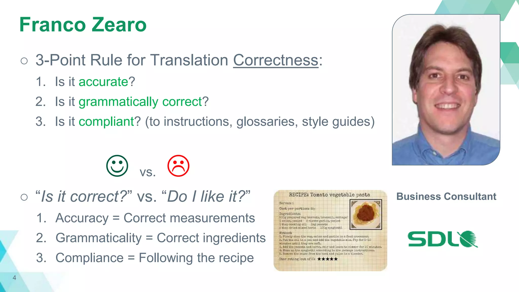 Panel: Translation Quality Challenges | PPTX