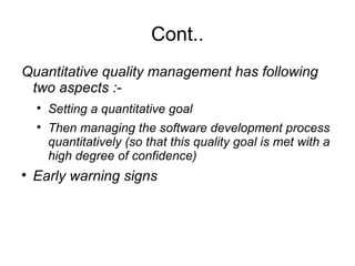 Quality planning | PPT