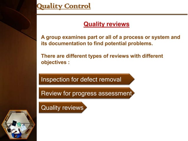 Quality planning and control | PPTX