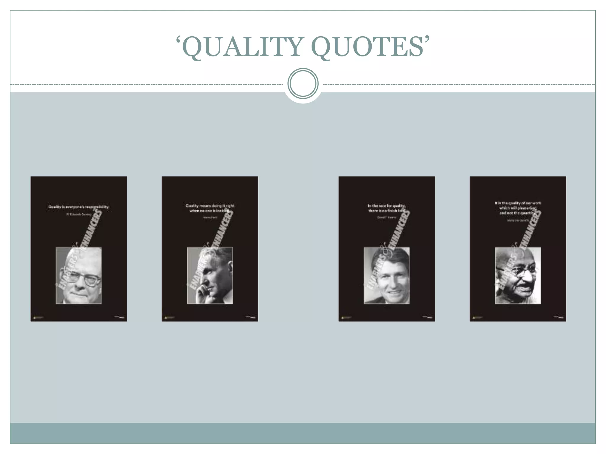 Enablers & Enhancers Quality Posters Series | PPTX