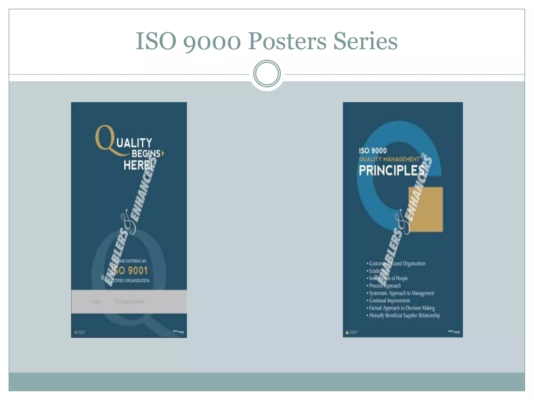 Enablers & Enhancers Quality Posters Series | PPTX