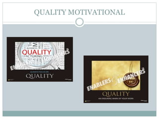 Enablers & Enhancers Quality Posters Series | PPTX