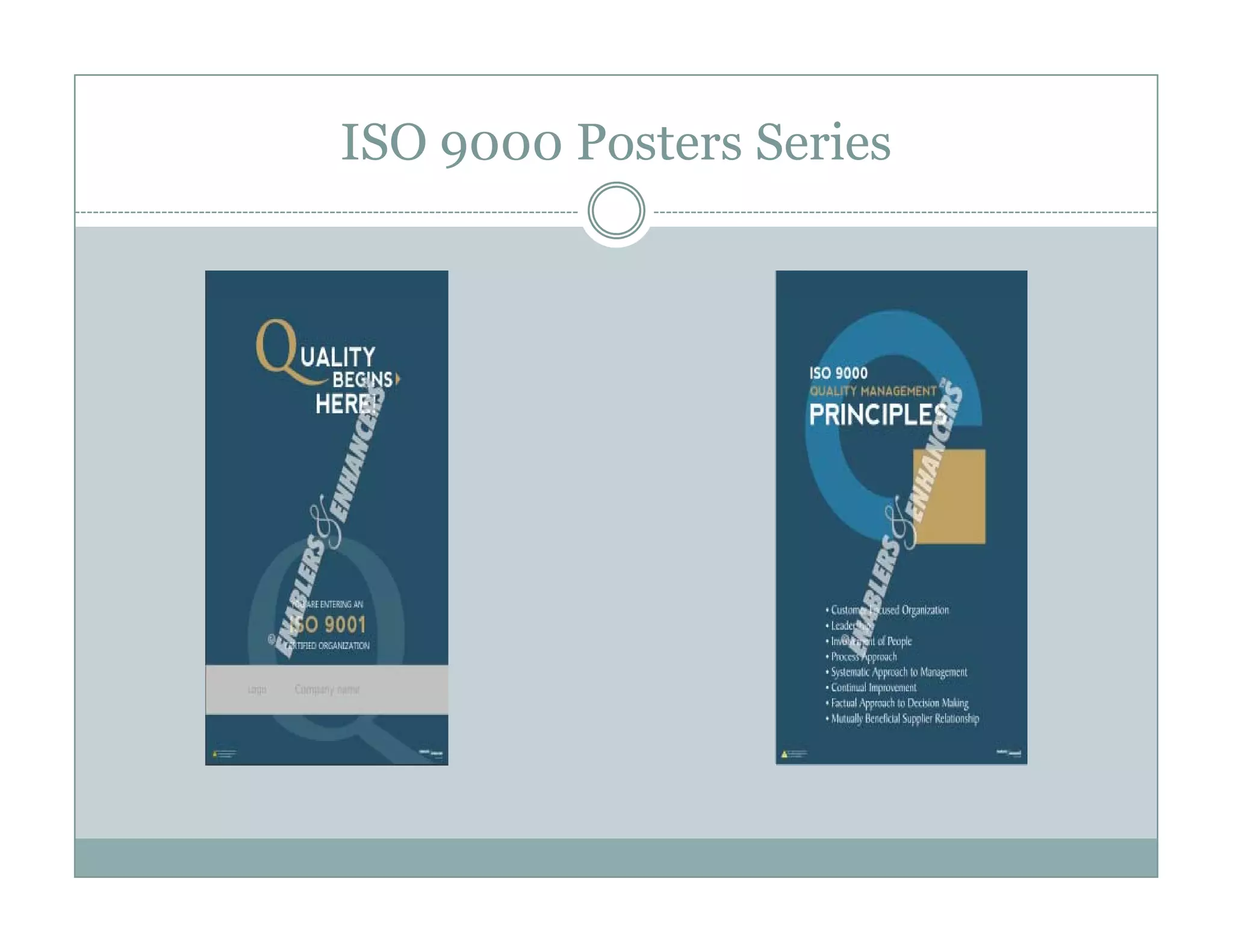 Enablers & Enhancers Quality posters | PDF