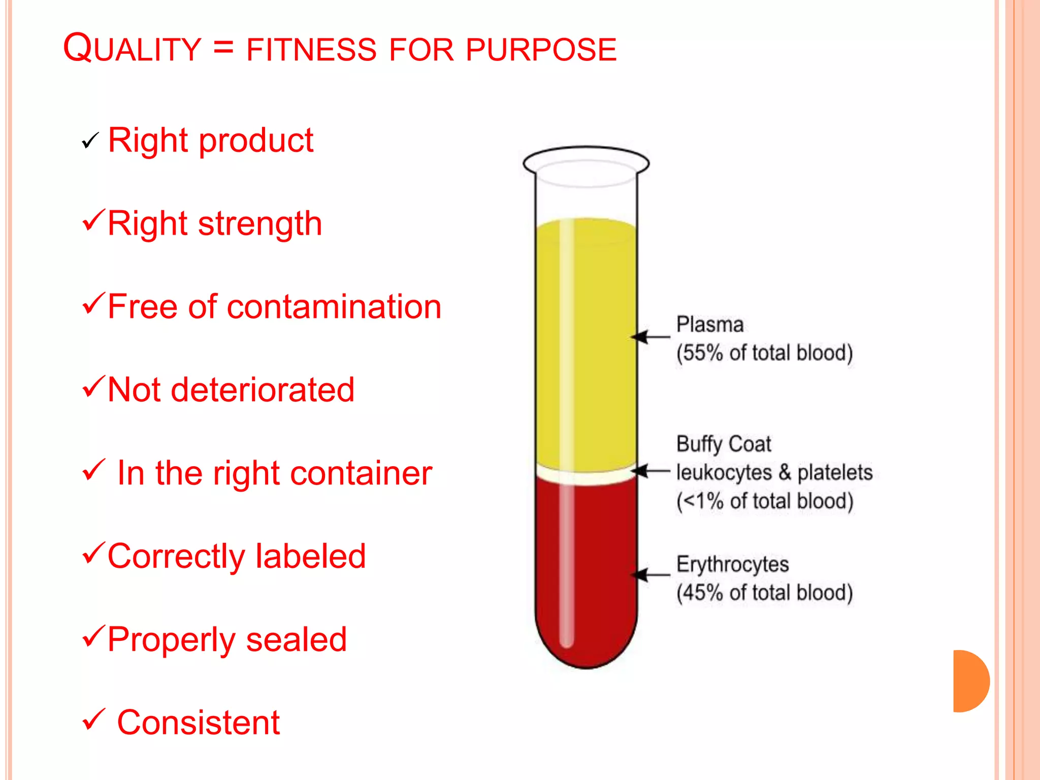 Blood Bank: Structure, Process & Outcome | PPTX
