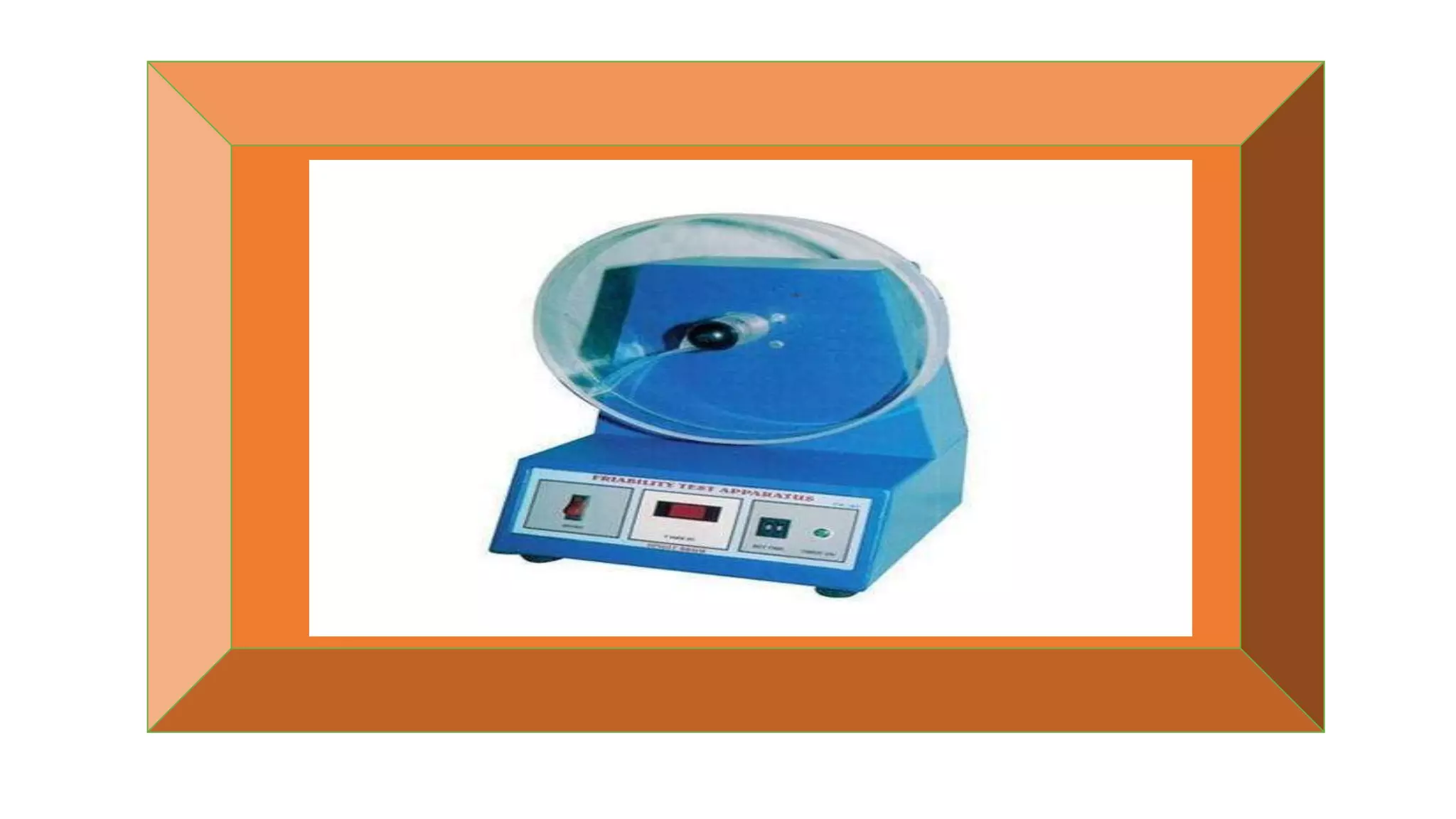 Friability test presentation | PPTX