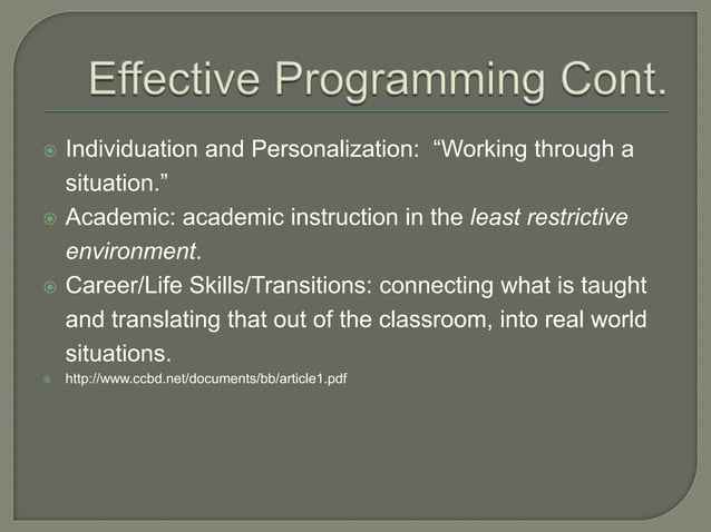 Quality Program Indicators | PPT