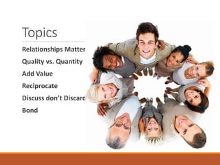 Quality Relationships | PPTX