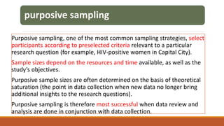 Qualitative research methods | PPTX
