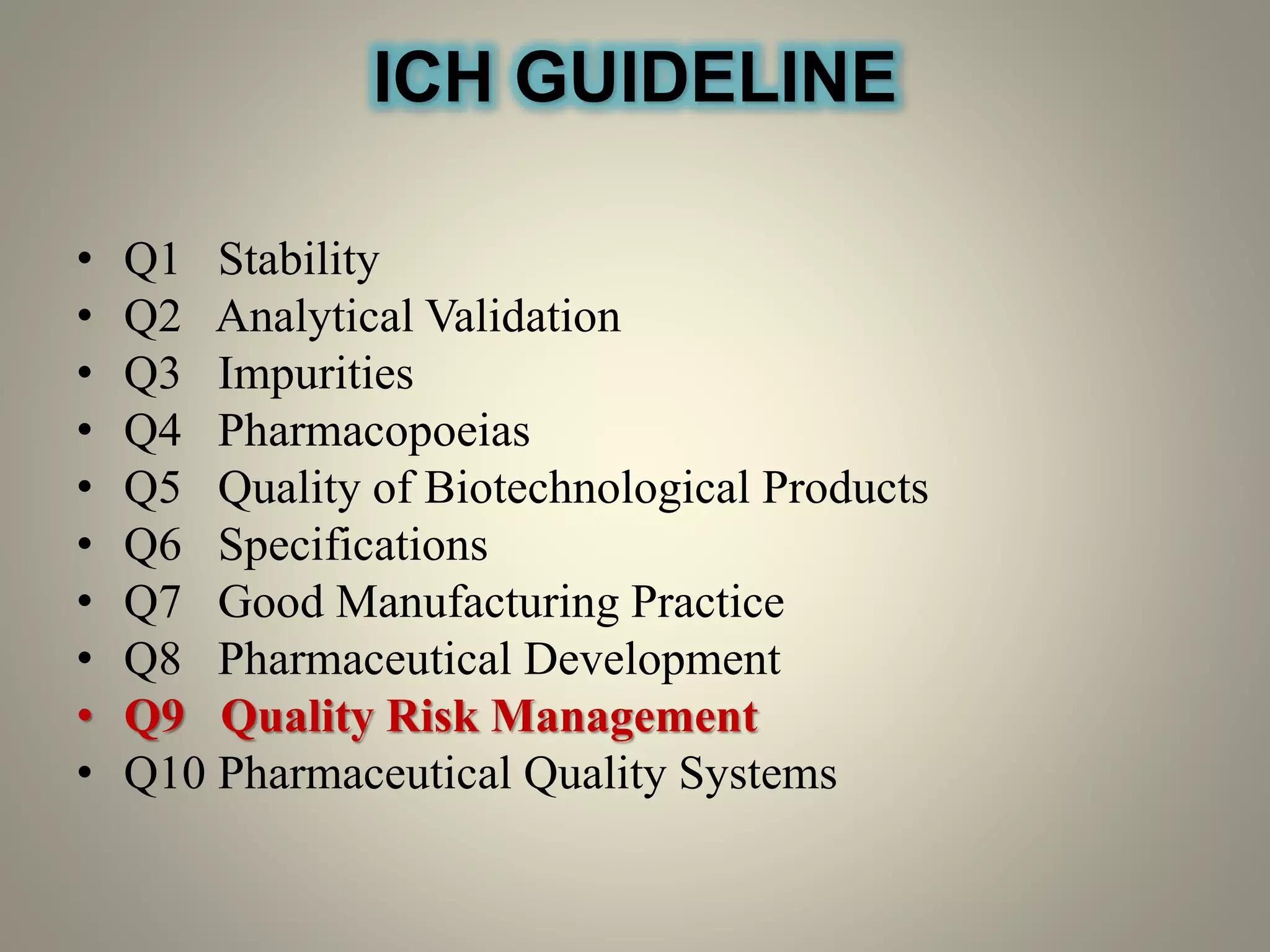 Quality risk management | PPTX