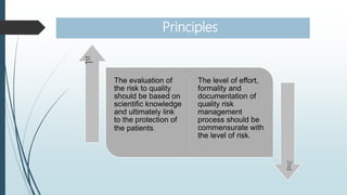 Quality risk management | PPTX