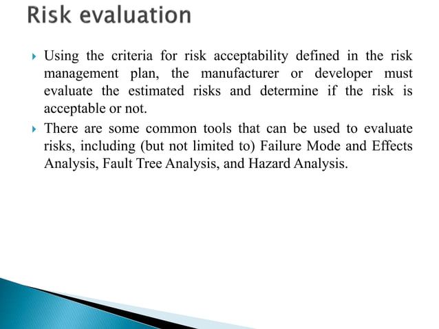 ISO: 14971 Quality risk management of medical devices | PPTX