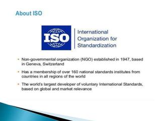 ISO: 14971 Quality risk management of medical devices | PPTX