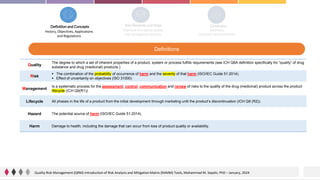 Quality Risk Management (QRM) -Mohammad M Sepahi - 2024.pdf