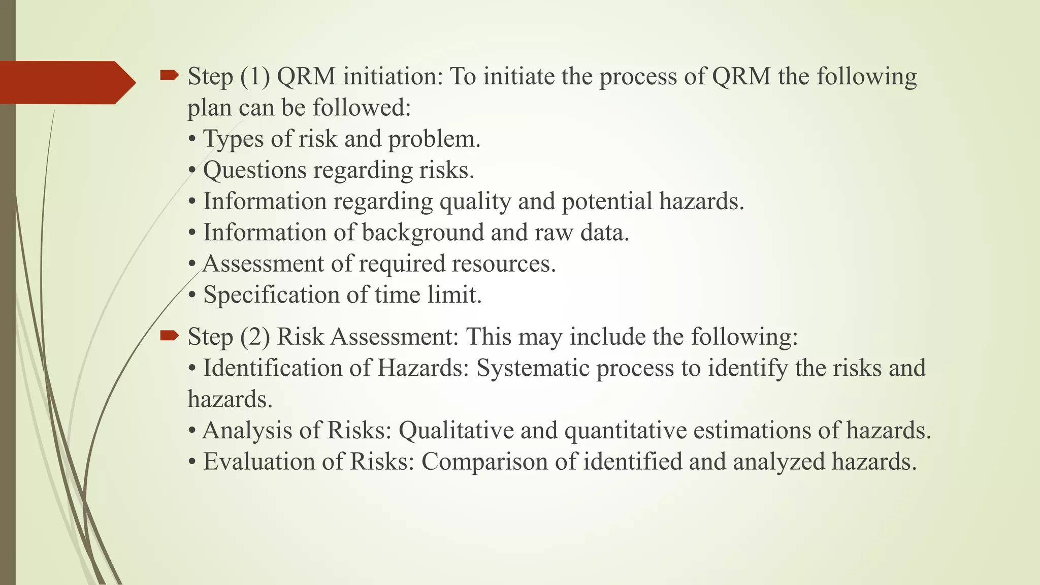 QUALITY RISK MANAGEMENT (QRM) PPT.pptx