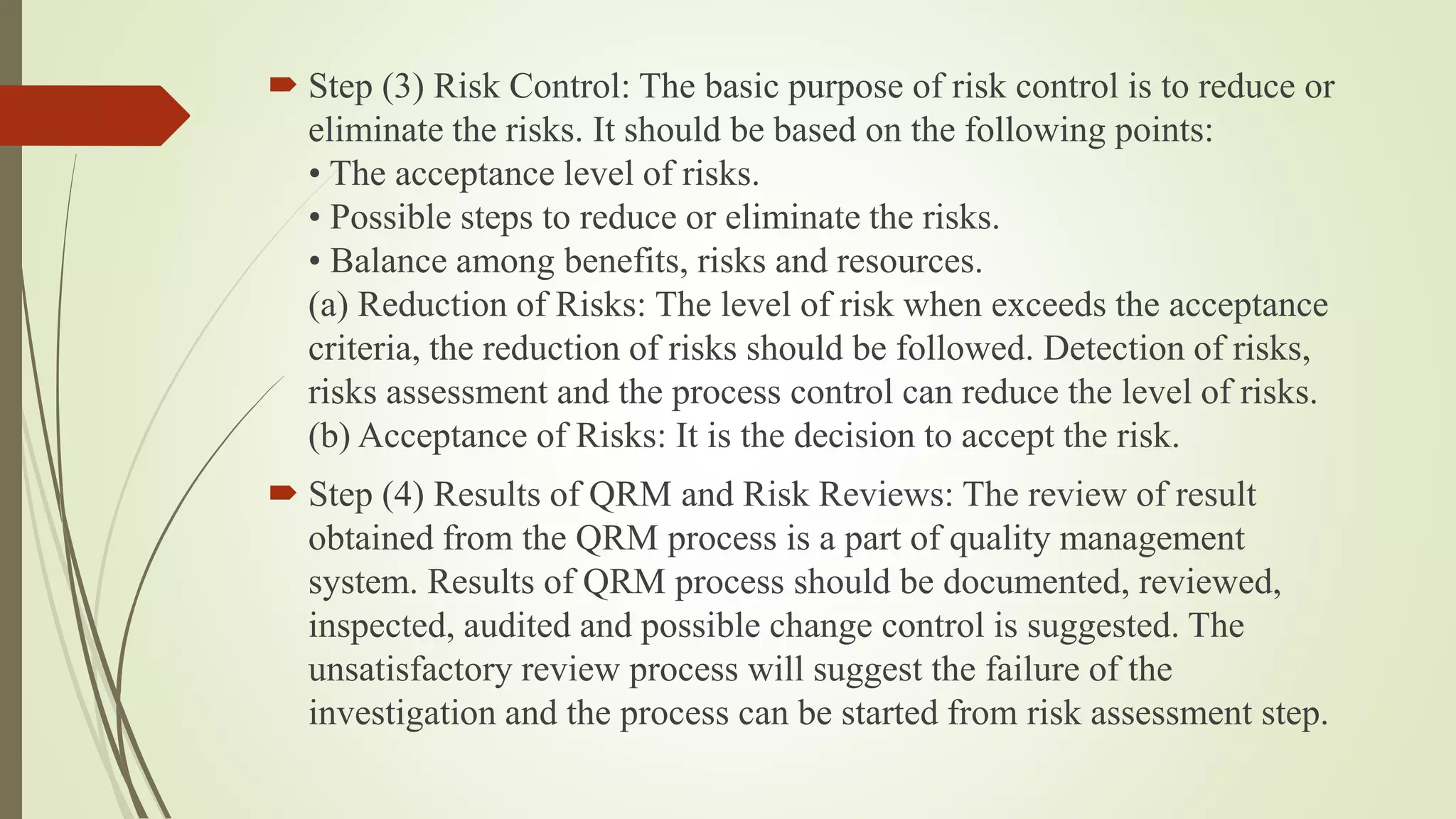 QUALITY RISK MANAGEMENT (QRM) PPT.pptx