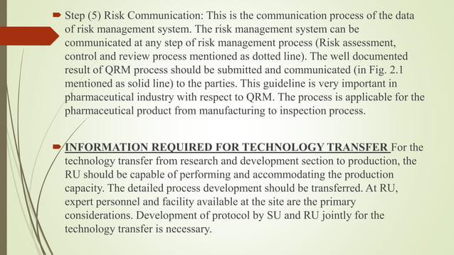 QUALITY RISK MANAGEMENT (QRM) PPT.pptx