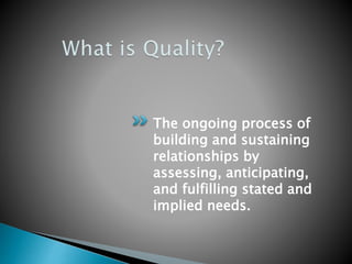 Quality & safety management aspects | PPT