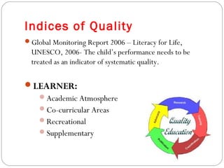 Quality schools- Towards achieving excellence | PPT