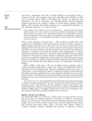 Quality semantics and the two cultures 2010 | PDF