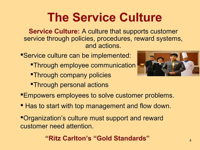 Quality service delivery