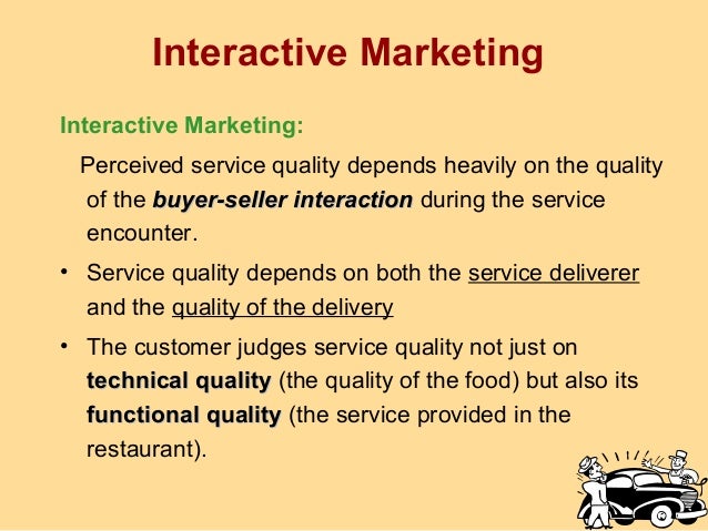 Quality service delivery