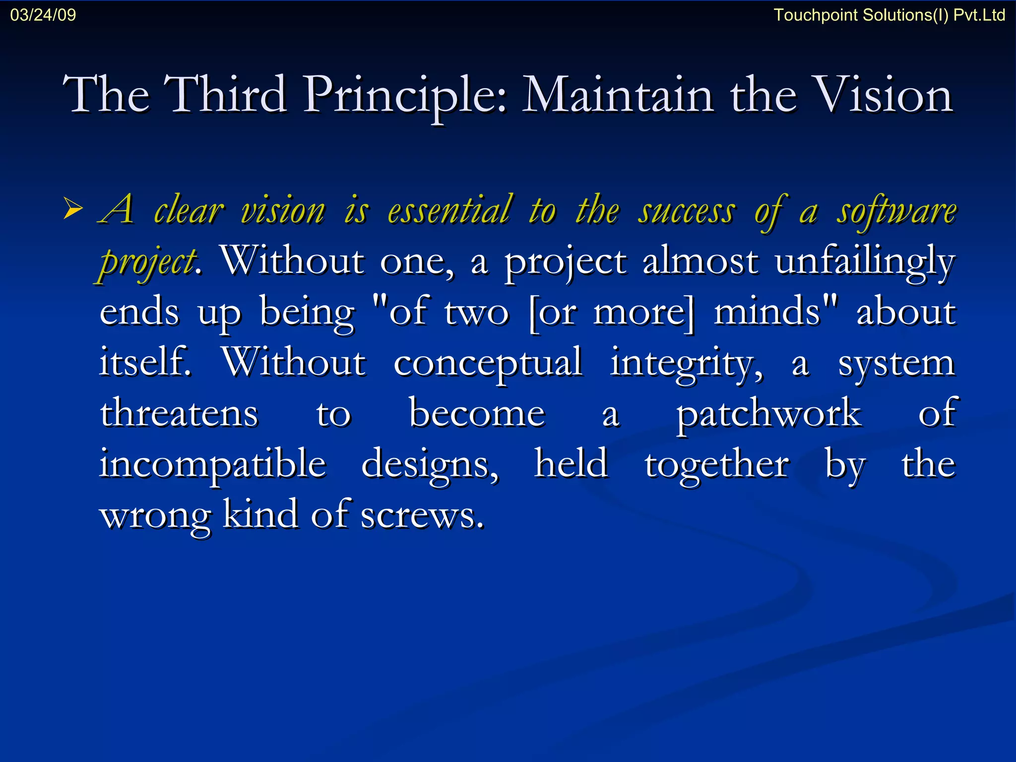 Quality Software Development | PPT