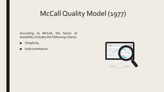 Quality software models | PPTX