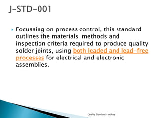 Quality standard | PPTX