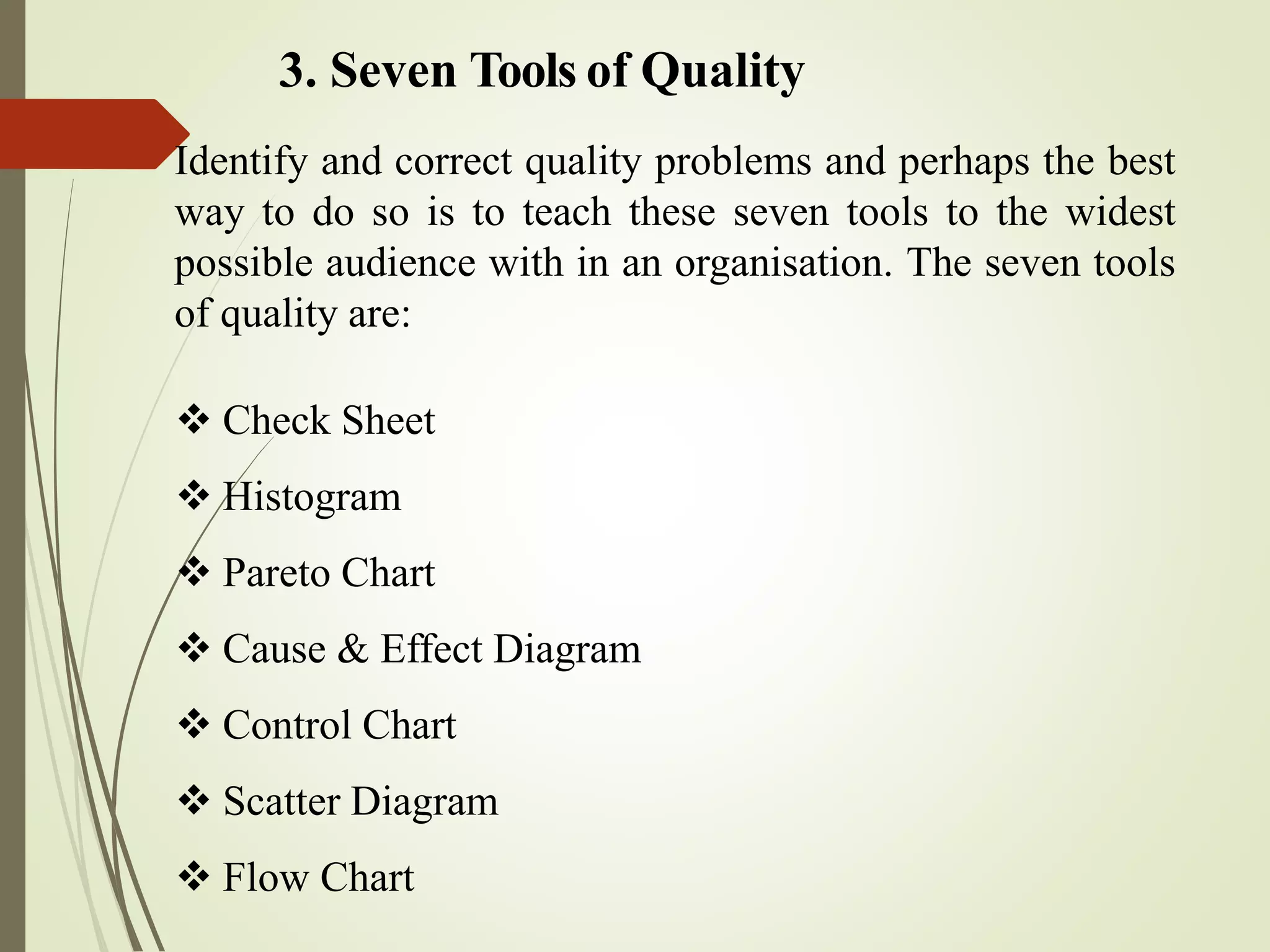 Quality standards & Seven tools of quality | PPT