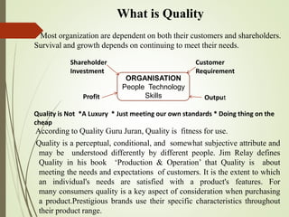 Quality standards & Seven tools of quality | PPT
