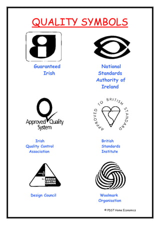 Quality symbols | DOC