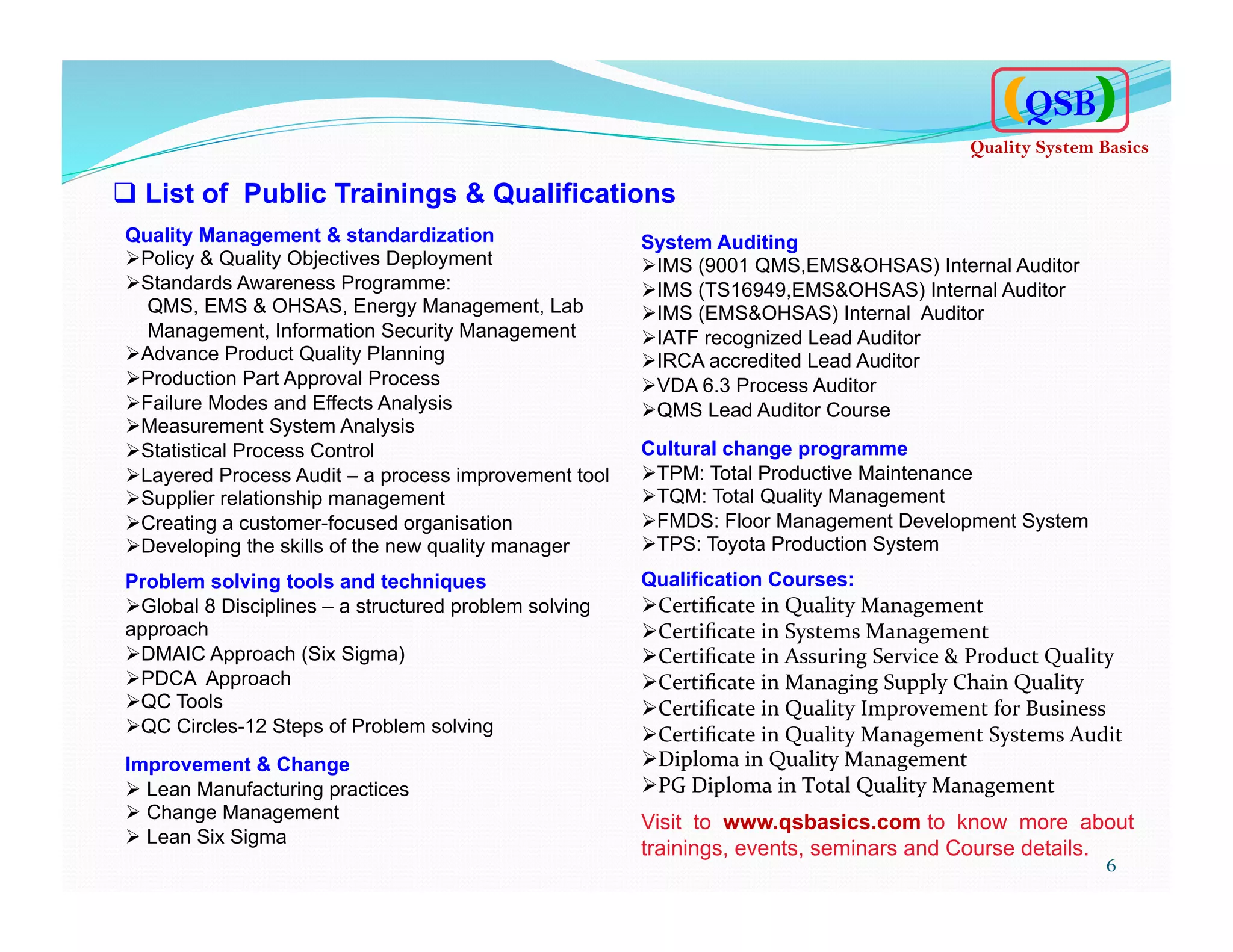 Quality system basics | PDF