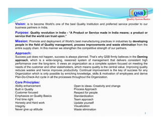 Quality system basics | PDF | Business Administration | Business