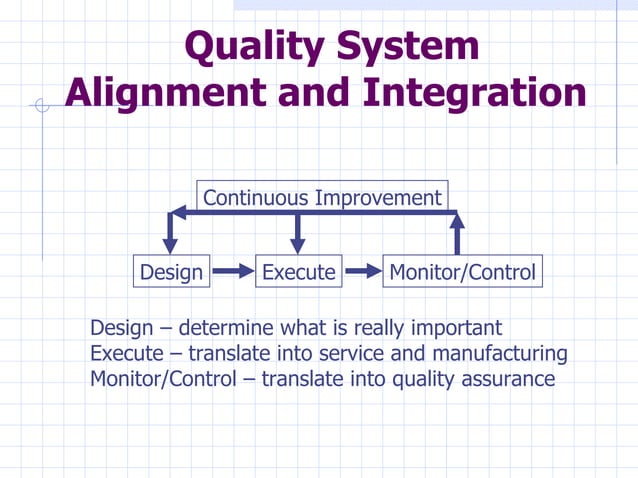Quality Systems Approach Overview | PPT