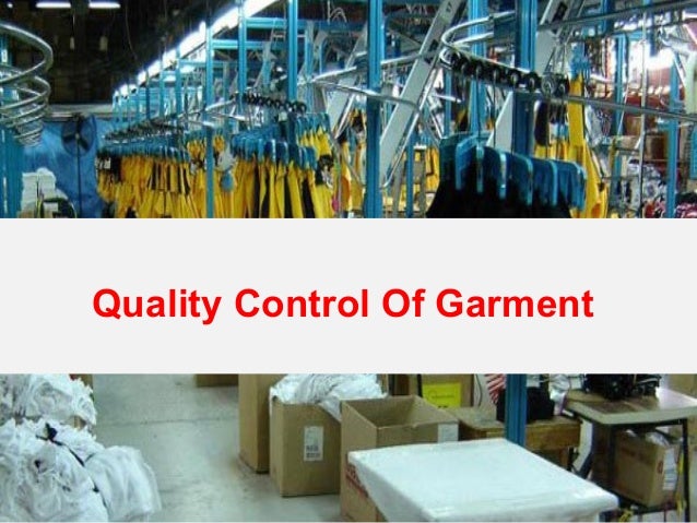 Quality Control Manual Of Garments – PCETSK