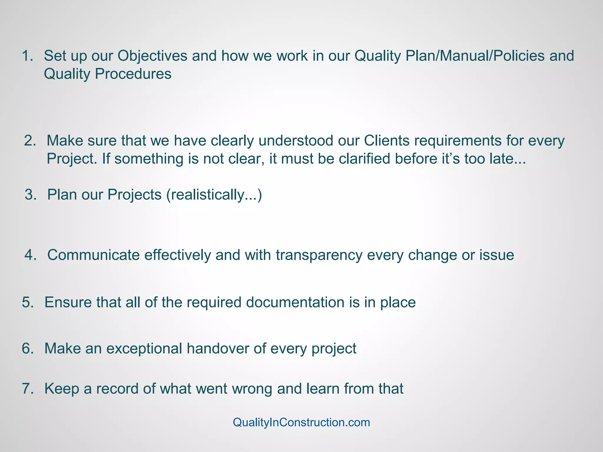 Quality ToolBox Talk_Quality Management in Construction 101(for Senior ...