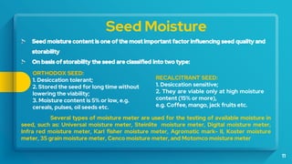 Seed quality testing | PDF