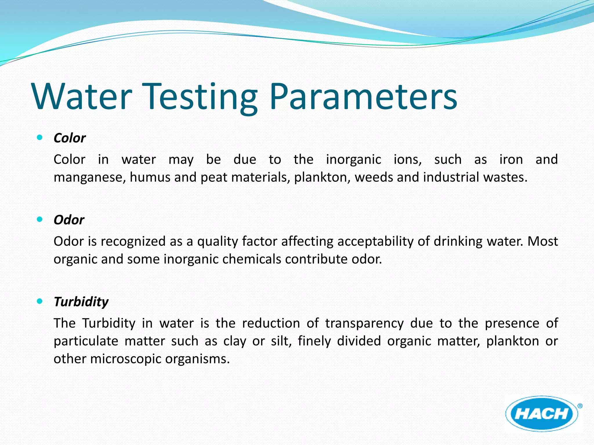 Quality Testing of Drinking Water | PPTX