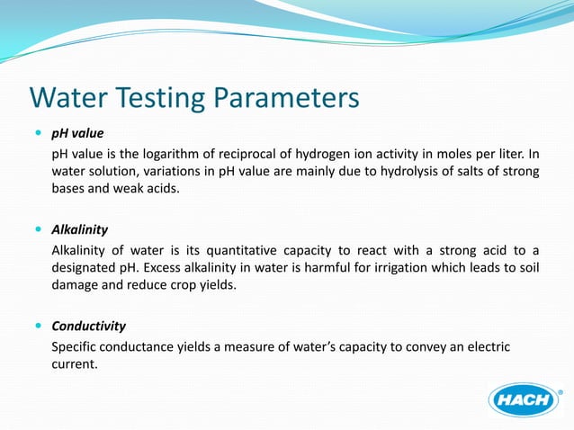 Quality Testing of Drinking Water | PPTX