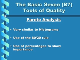 Quality tools related to business and satisfaction | PPT