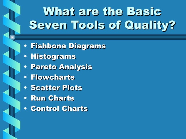 Quality tools for engineering applications in Industry | PPT
