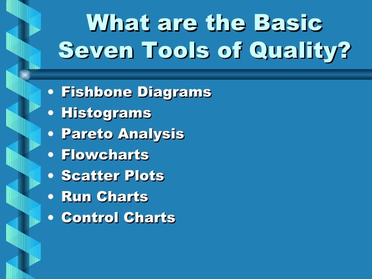 7 Quality tools by krishna heda