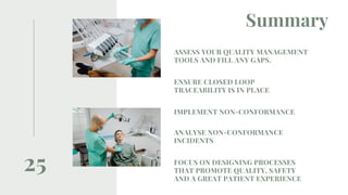 Quality Tools For CSSD Production .. A quality management system (QMS ...