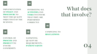 Quality Tools For CSSD Production .. A quality management system (QMS ...