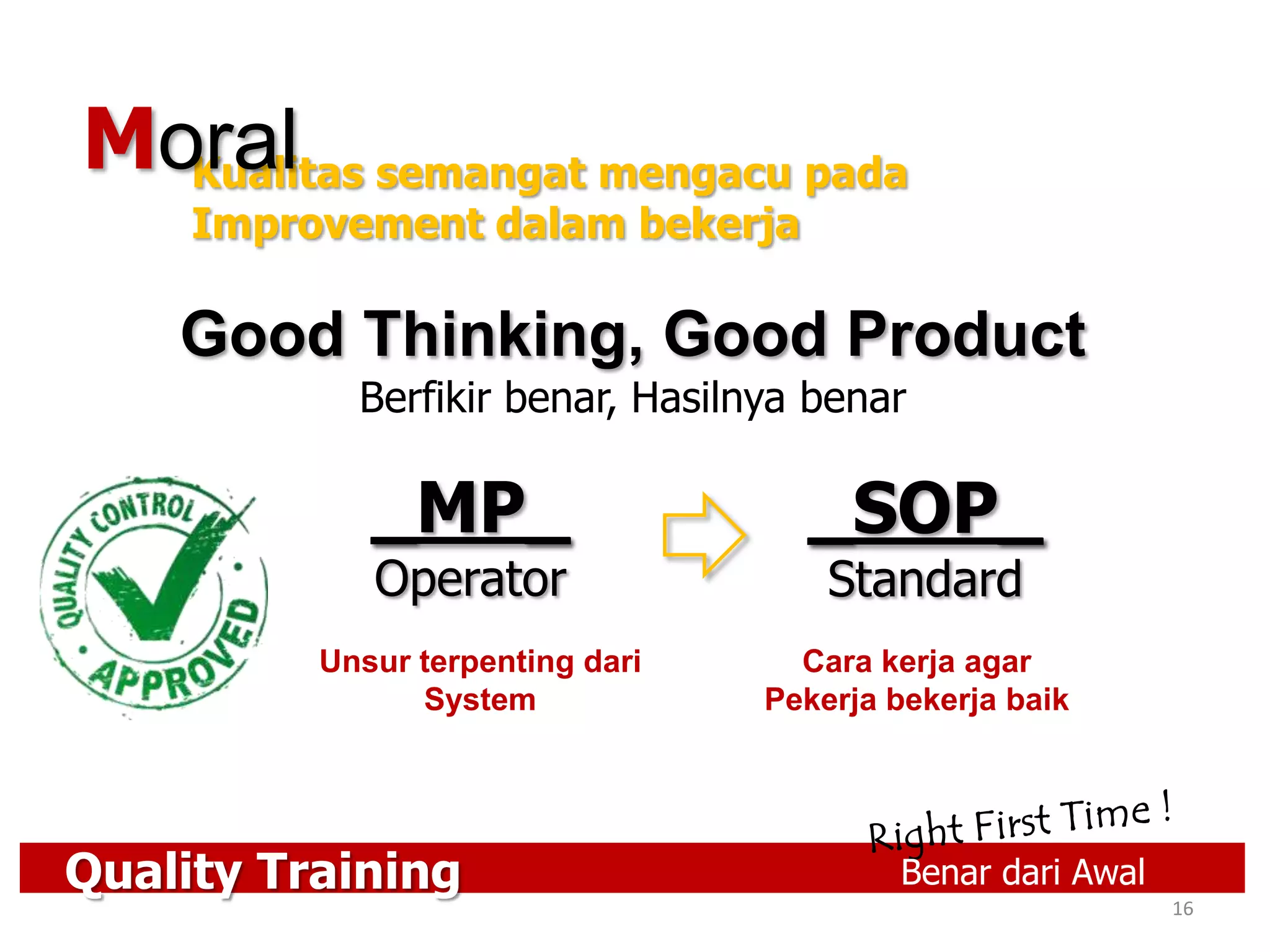 Quality Training | PPTX