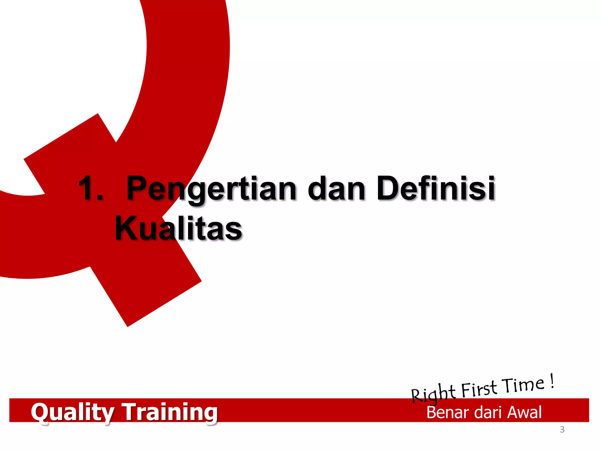 Quality Training | PPTX
