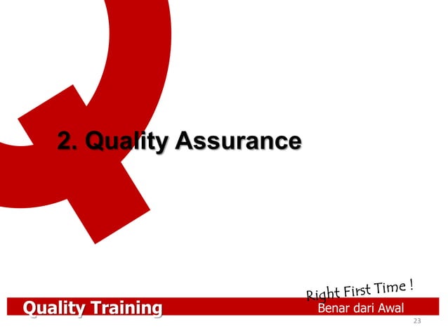 Quality Training | PPTX