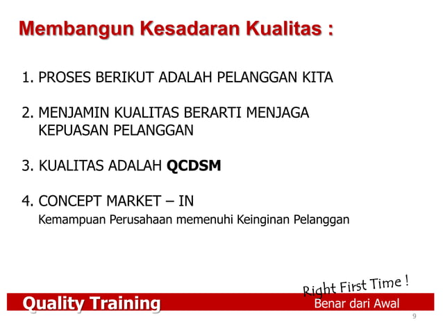 Quality Training | PPTX