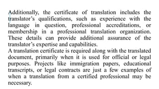 Quality types of translation.its types in | PPTX